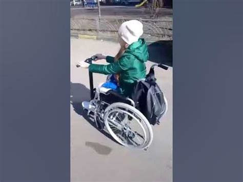 Электроприставка для инвалидных колясок - YouTube