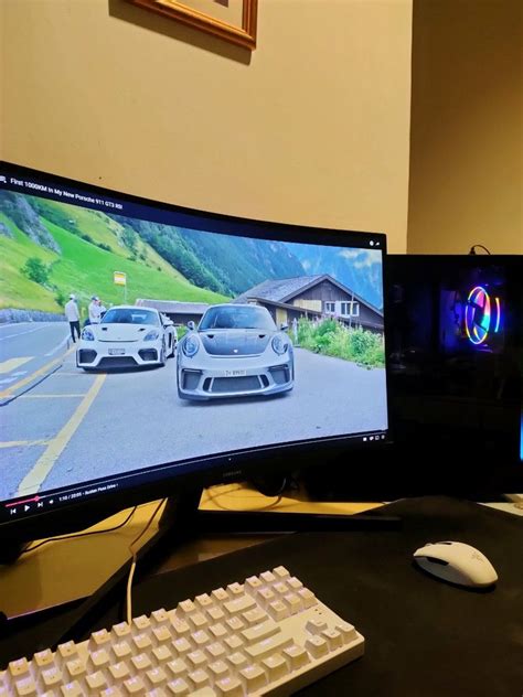 Samsung Odyssey G5 27 Curved Monitor Computers Tech Parts Accessories Monitor Screens On