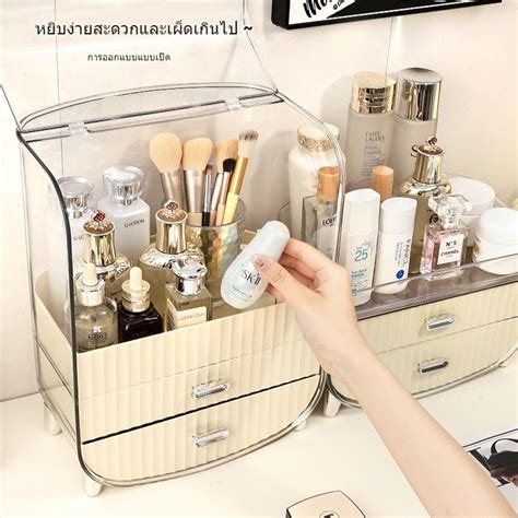 การจัดส่งในท้องถิ่น ⚡️ ชั้นวางเครื่องสำอางค์ Cosmetic Box ชั้นวางเครื่องสำอาง มีให้เลือก 2 ขนาด