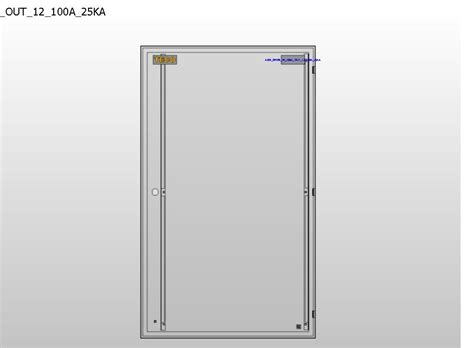 Typical Abb Smdb Panel Incomer Up To 100a 25ka Outgoing 12x Up To 100a