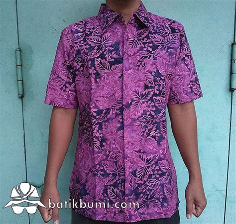 Batik Menswear Slimfit Kemeja Batik Blus