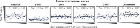 Figures And Data In Population Scale Mapping Of Transposable Element Diversity Reveals Links To