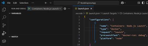 容器中的 Nodejs Vscode 编辑器