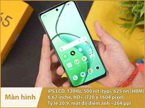 Bảng Giá Realme C65 5g Dimensity 6300 Siêu Rẻ Có Trả Góp 0