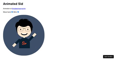 Svg Animated Sid Codesandbox