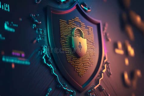 Privacy Data Protection Technology Concept Generative AI Stock
