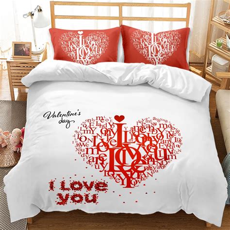 Red Lip Duvet Cover Set Red Lip Lipstick Sexy Adult Couple Comforter Cover Valti Walmart Com