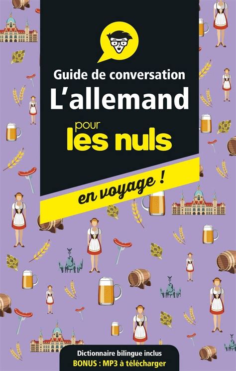 Guide De Conversation Allemand Pour Les Nuls En Voyage 2e Ed Pour