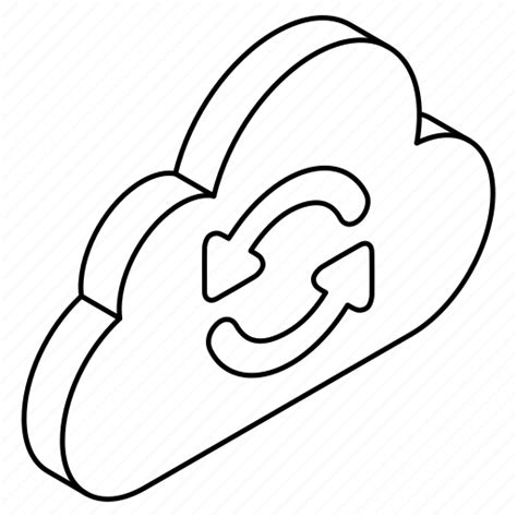 cloud update upgrade refresh sync reload icon download on iconfinder
