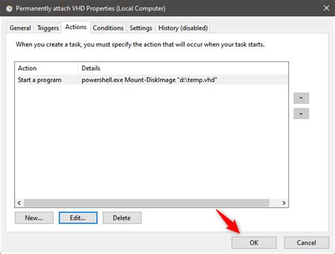 How To Open Unmount Or Permanently Attach A Vhd File In Windows