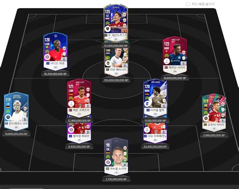 첼시 Vs 뮌헨 스쿼드 좀 골라주세요 Ea Fc 온라인 에펨코리아