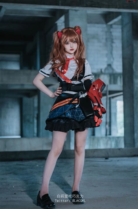 Blacqkl 白莉爱吃巧克力 Cosplay Asuka Langley Soryu Evangelion 93 Photos