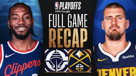Game Recaps Nba