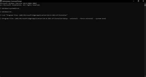 How To Uninstall Microsoft Edge In Windows
