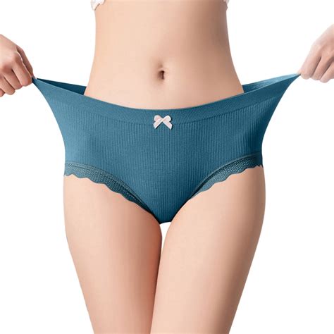 Sngxgn Womens Cotton Panties Pack Comfortsoft Underwear E One Size