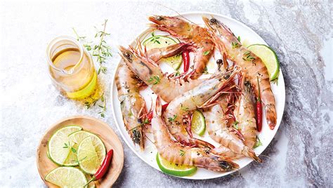 Gambas sauvages entières crues surgelés Maison Thiriet