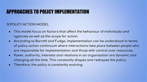 Policy Implementation Pptx