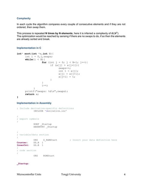 Bubble Sort Algorithm In Assembly Language Pdf