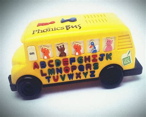 1996 Leapfrog Phonics Bus Toy
