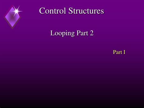 Ppt Control Structures Powerpoint Presentation Free Download Id