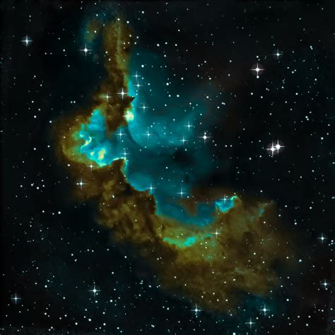 Ngc 7380 Aka Wizard Nebula Telescope Live