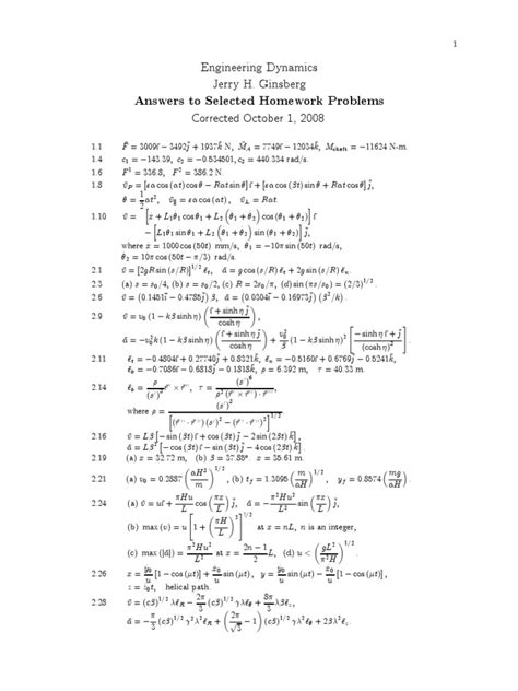 Solution Advanced Dynamics Pdf Geometry Rotation