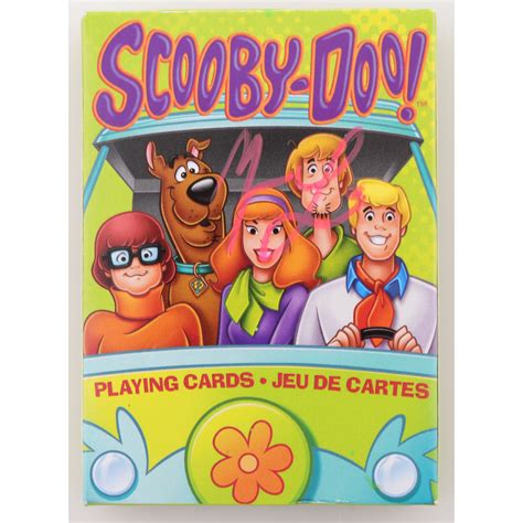 Matthew Lillard Signed Scooby Doo Playing Cards Pack Jsa Pristine