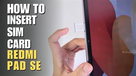 How To Install A SIM Card To Xiaomi Redmi PAD SE Update 2024 YouTube How To Install A SIM Card To Xiaomi Redmi PAD SE Update 2024 YouTube
