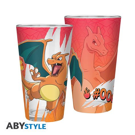 Pokemon Large Glass Premium Charizard