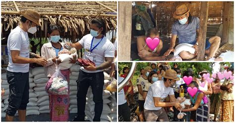 အလှူရှင်တွေကိုယ်စား အခက်အခဲဖြစ်နေတဲ့ ပြည်သူတွေဆီကို အခြေခံစားသောက်ကုန်မ