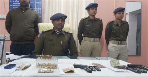 Major Police Action Against Arms Smugglers 4 Including A Woman Arrested