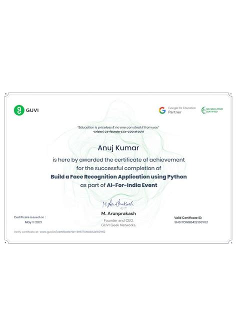 anuj kumar on linkedin guvi ai