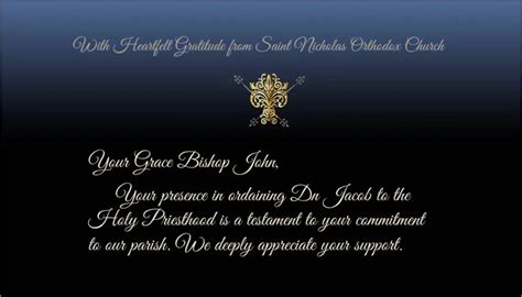 Ordination Celebration For Fr Jacob Bourassa St Nicholas Orthodox