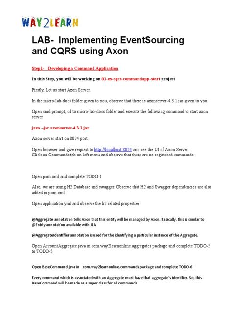 14 Eventsourcing Cqrs Pdf Java Programming Language Software Engineering