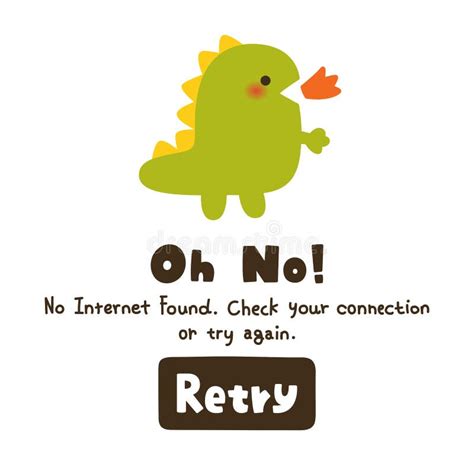 No Internet Dinosaur Stock Illustrations 21 No Internet Dinosaur