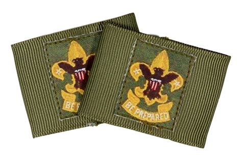 Pair Of First Class Rank Shoulder Loops On Khaki — Eagle Peak Store