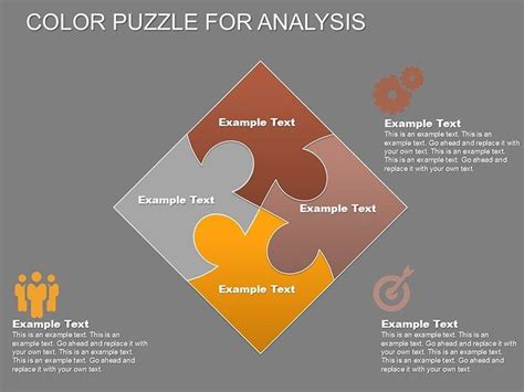 Puzzles Analysis PowerPoint Charts
