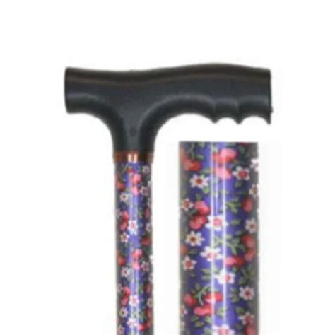 Canne de marche réglable Petites fleurs par Aquaromat
