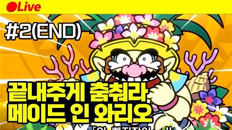 2 이제 좀 와리오스러워졌네 끝내주게 춤춰라 메이드 인 와리오 Youtube