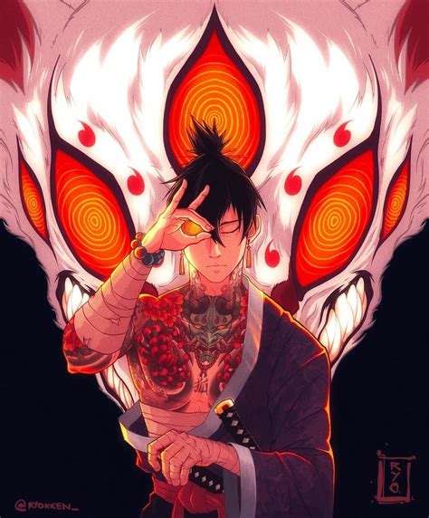 Hayakawa Aki And Fox Devil Chainsaw Man Drawn By Ryokkenartist