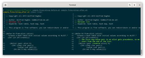 A Syntax Aware Diffing Tool