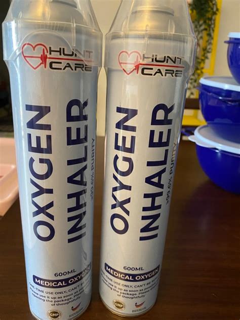 Oxygen Inhaler Health And Nutrition Medical Supplies And Tools On Carousell