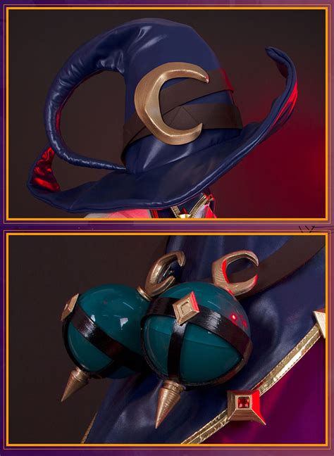 Halloween Bewitching Miss Fortune Cosplay Costume Rehney