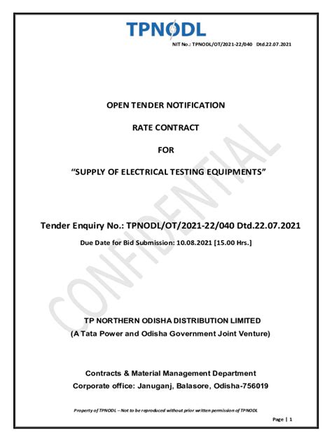 Tpnodl Full Form Fill Online Printable Fillable Blank Pdffiller