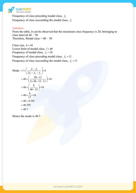Ncert Solutions For Class 10 Maths Chapter 14 Exercise 14 2 Statistics