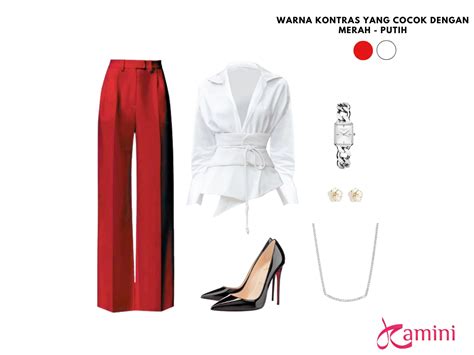 8 Warna Kontras Yang Cocok Dengan Warna Merah Berani Tampil Beda