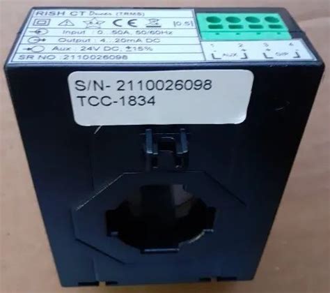 AC Current Transformer Cum Transducer 100Amp AVG At 1820 Piece ABB Current Transducer In