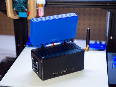 All In One Hotspot Case W Nextion 35 Screen Rpi3 By Steve K4yq
