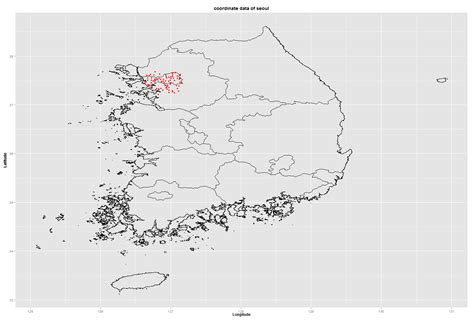 R How To Plot Longitude Latitude Points On A Map With Different Color