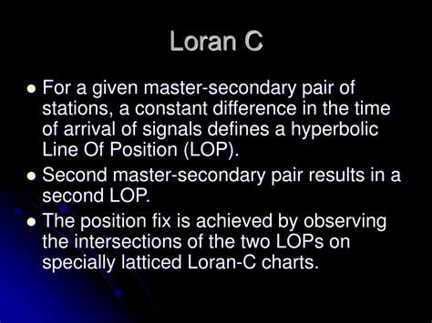 Ppt Loran C Powerpoint Presentation Free Download Id 421115